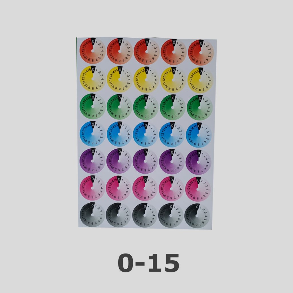 ROTARY STICKERS various versions | SIM STICKERS