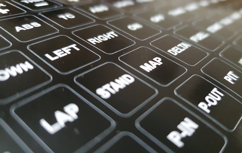 KEYBOARD BLACK | SIM STICKERS