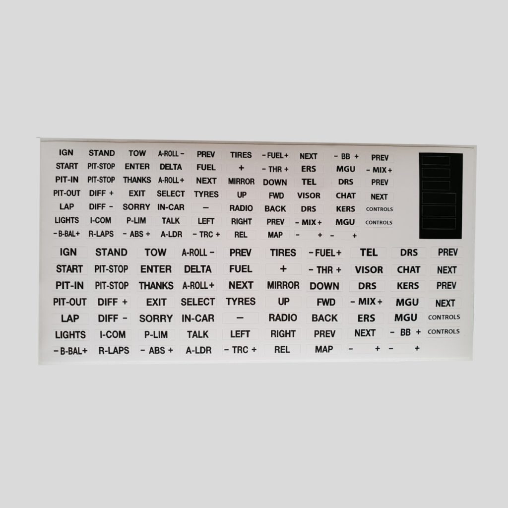 White No Border | SIM STICKERS