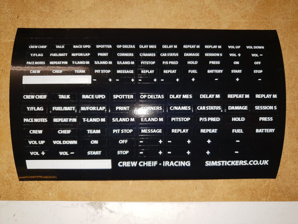 BLACK CREW CHEIF | SIM STICKERS