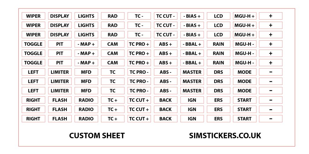 CUSTOM | SIM STICKERS