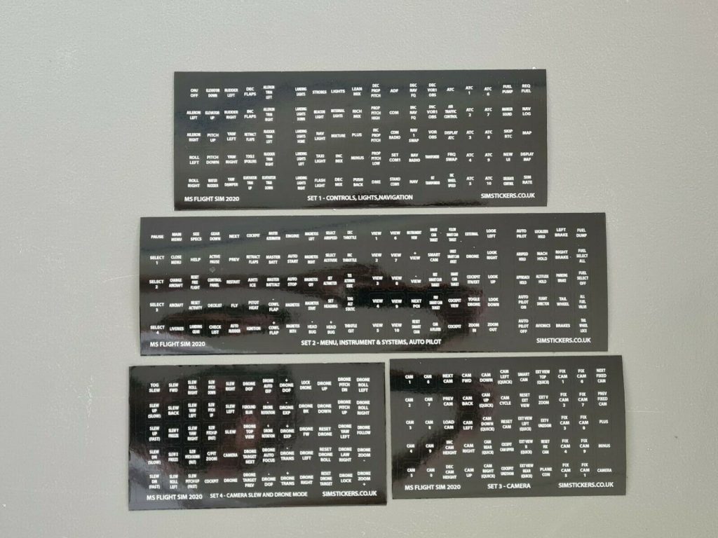 Microsoft Flight Simulator 2020 Sticker Pack | SIM STICKERS